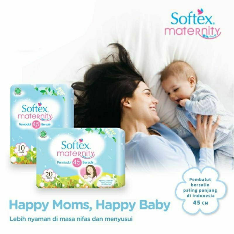 Jual Softex Maternity 10 pads/ Pembalut Bersalin 45cm | Shopee Indonesia