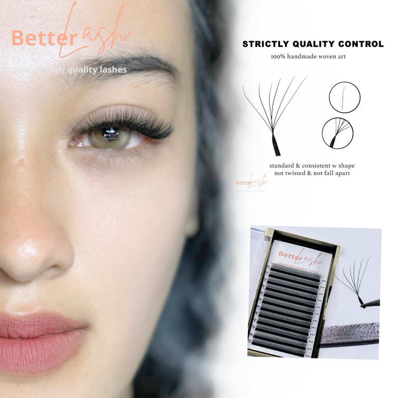 Jual 6D~ W Lash Volume Best Quality Eyelash Extension ( Soft & Tidak ...