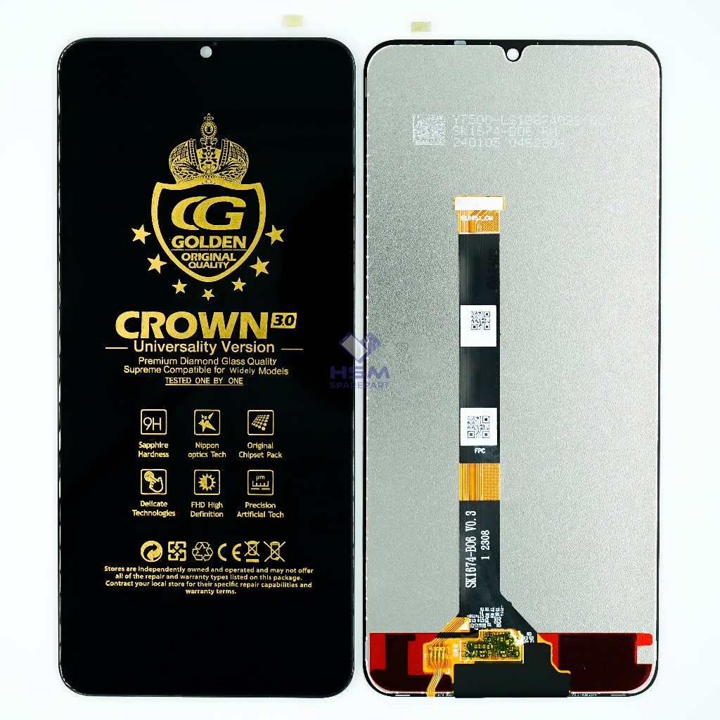 Jual LCD REALME C53/C51/NOTE 50 FULLSET TOUCHSCREEN ORI OEM | Shopee Indonesia