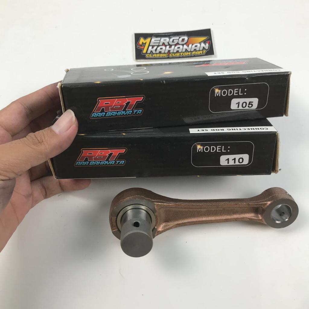 Jual stang seher stang piston rx z 55k RBT panjang 105 110 pin 15mm ...