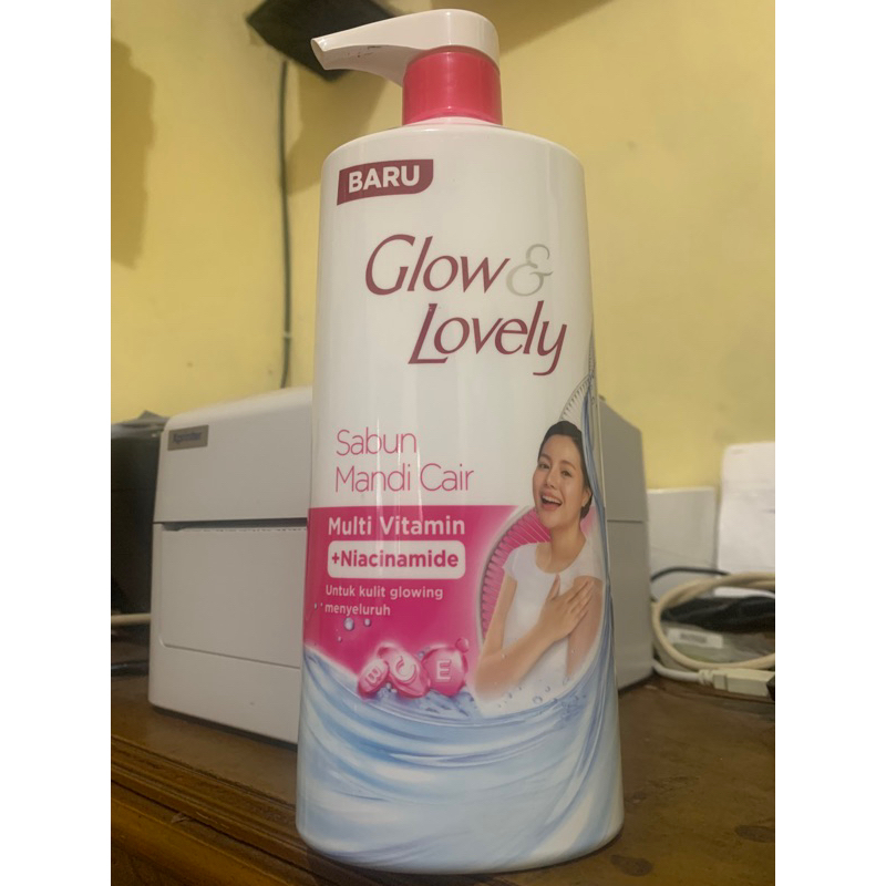 Jual Glow & Lovely sabun Mandi Cair Multivitamin 550ml | Shopee Indonesia