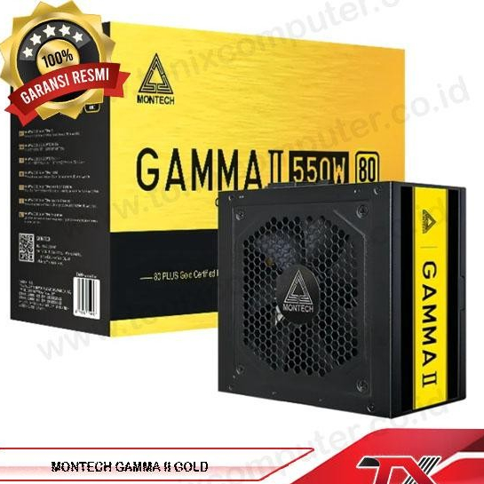 Jual MONTECH GAMMA II 550W / 650W / 750W GOLD | Power Supply PC | Shopee Indonesia