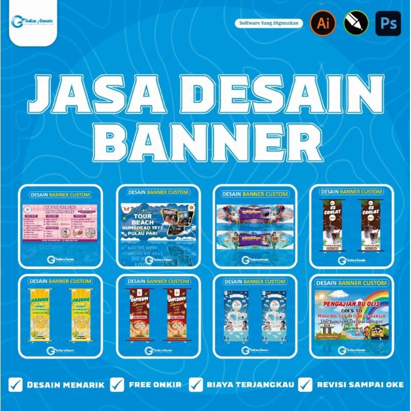 Jual JASA DESAIN BANNER TERMURAH PROFESIONAL | Shopee Indonesia