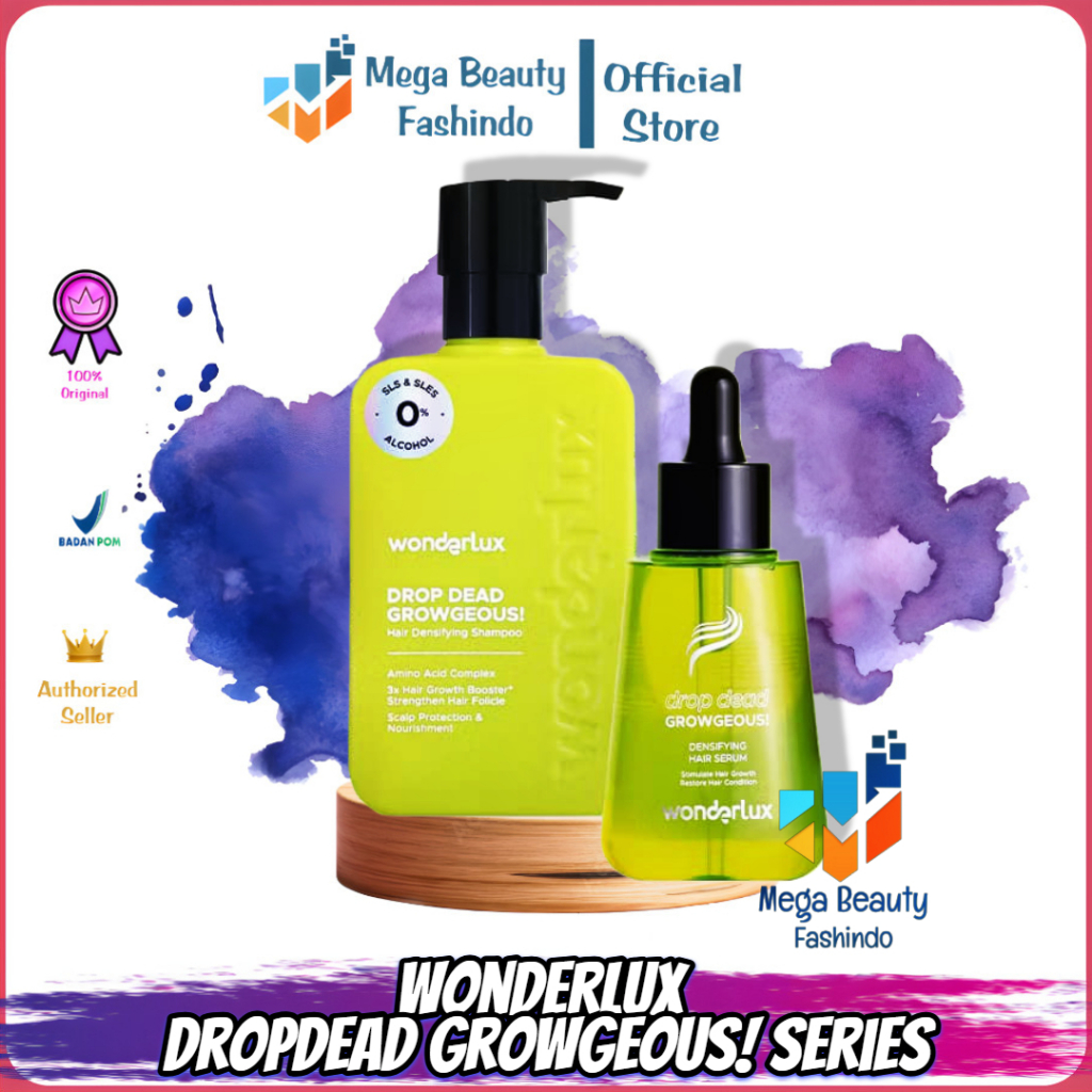 Jual Wonderlux Drop Dead Growgeous! Series Densifying Hair Serum Hair ...