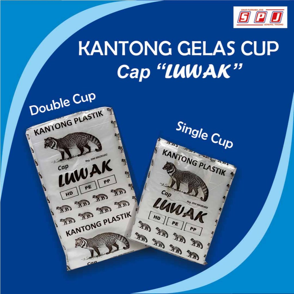 Jual Plastik Jus Luwak 1cup & 2cup Bening | Shopee Indonesia