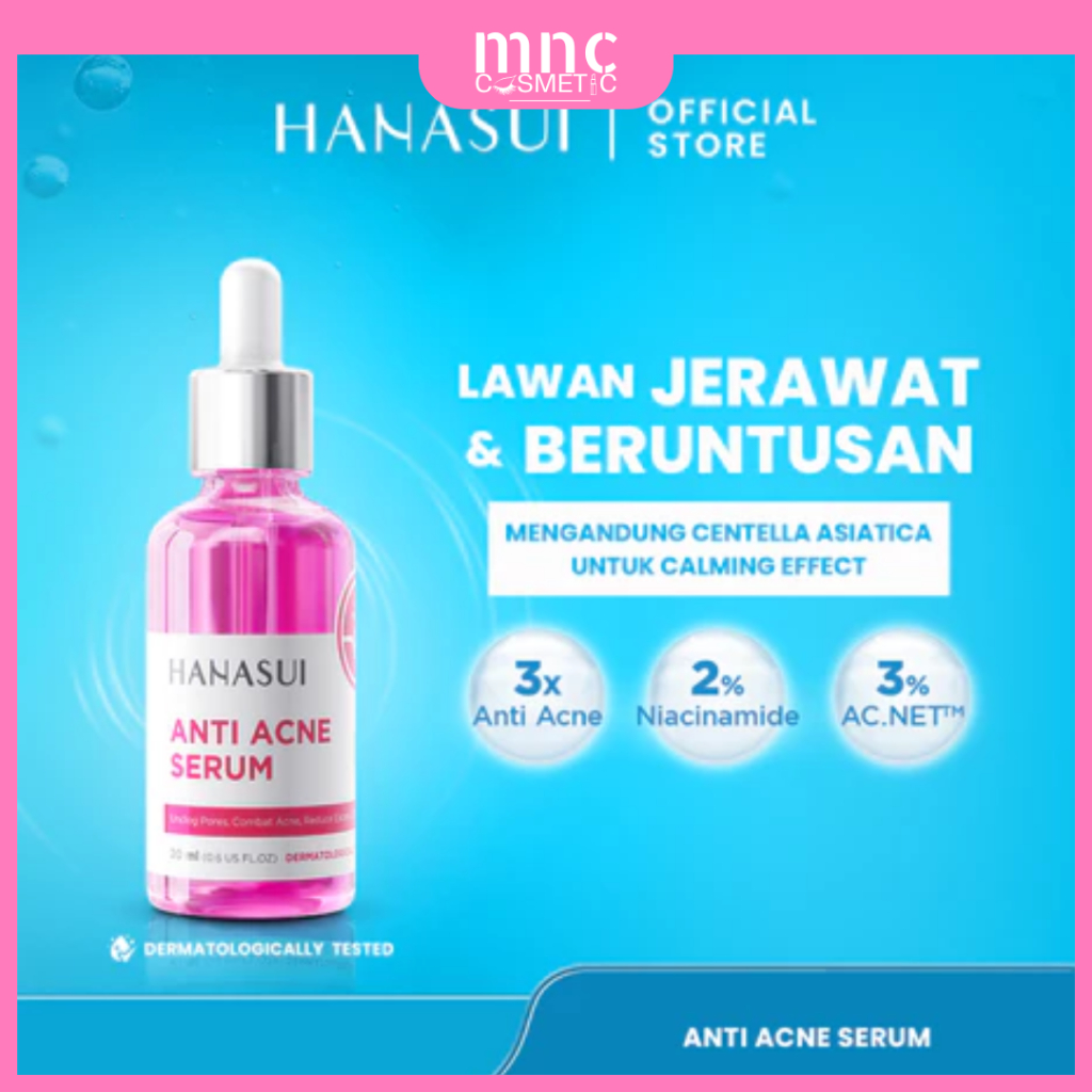 Jual HANASUI SERUM ANTI ACNE DUS PINK | Shopee Indonesia
