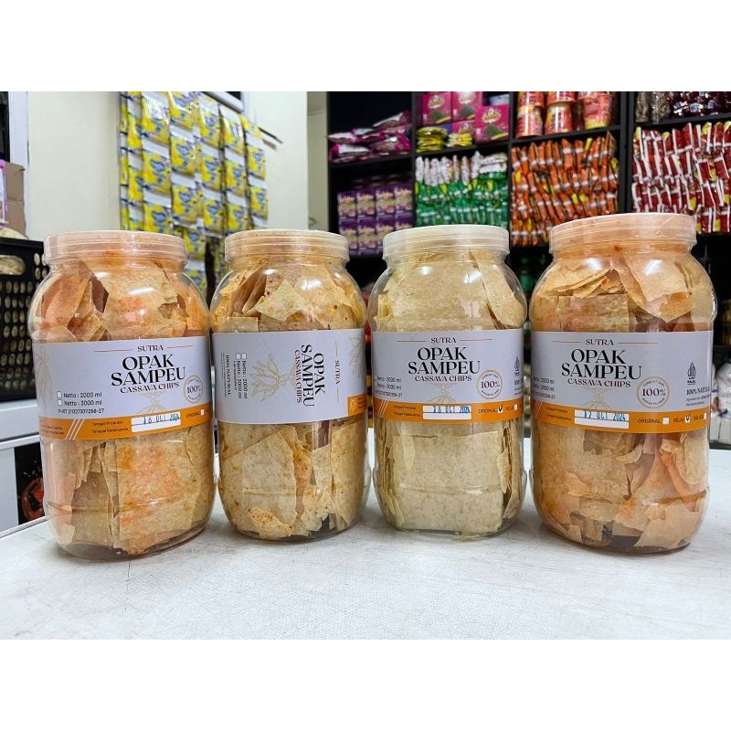 Jual Opak sampeu sutra casava chis toples 2000ml | Shopee Indonesia