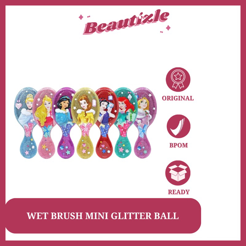 Jual WET BRUSH Mini Glitter Ball | Shopee Indonesia
