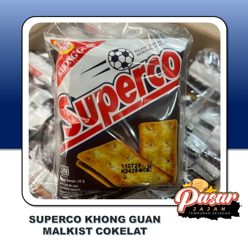 Jual Superco Khong Guan Malkist Cokelat Isi 10pcs x 22gr | Shopee Indonesia