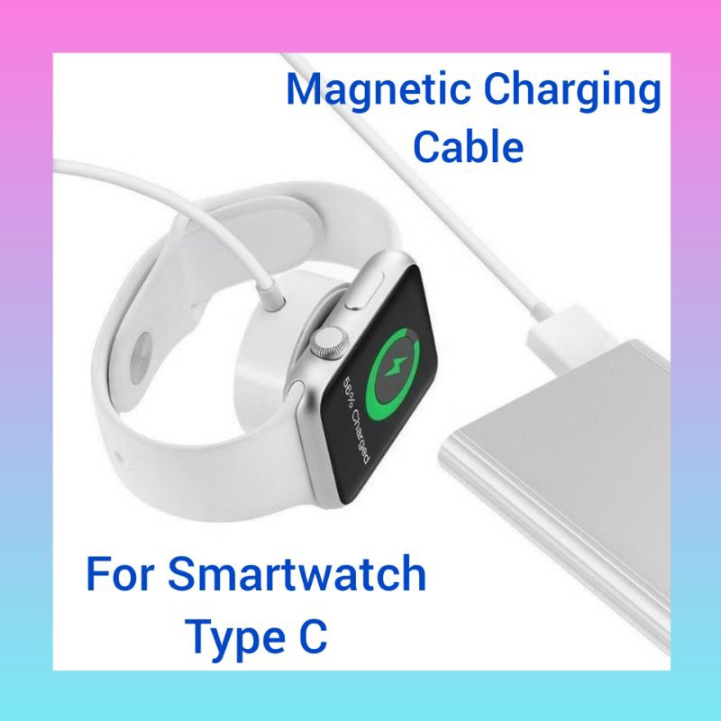 Jual Kabel Charger Jam Tangan Pintar Magnetic Charging Cable For ...
