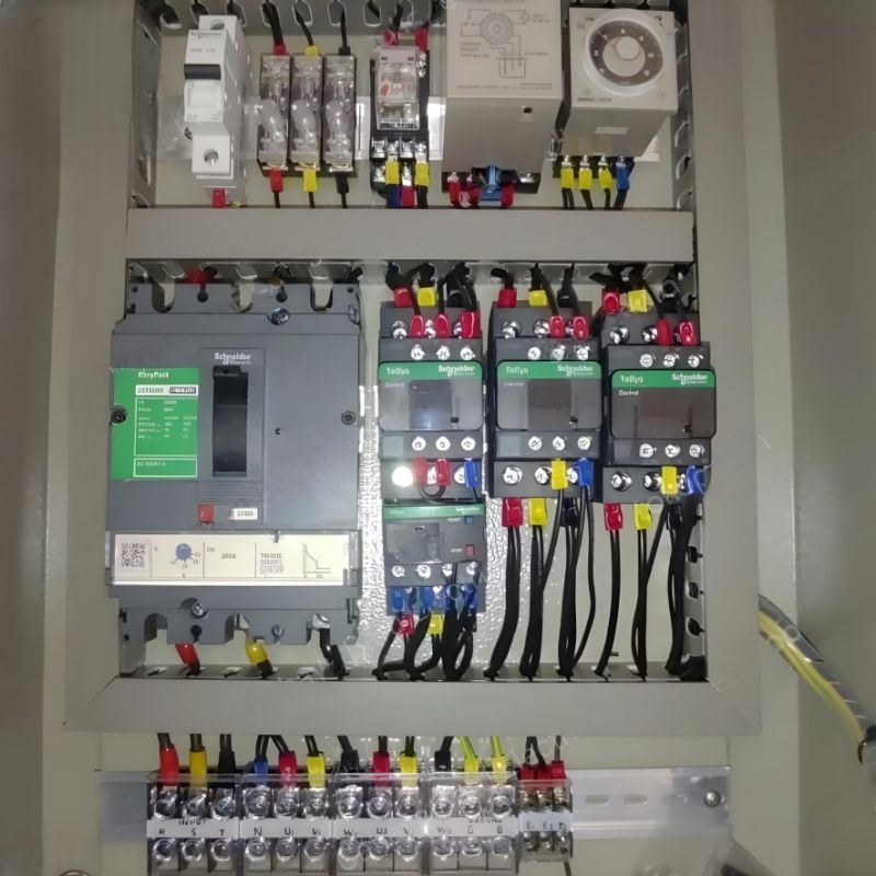 Jual panel pompa submersible 3phase 11kw 15hp star delta otomatis plat ...