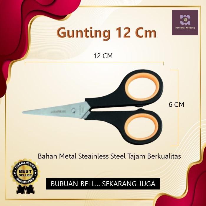Jual Gunting Kecil ukuran 12 Cm | Shopee Indonesia