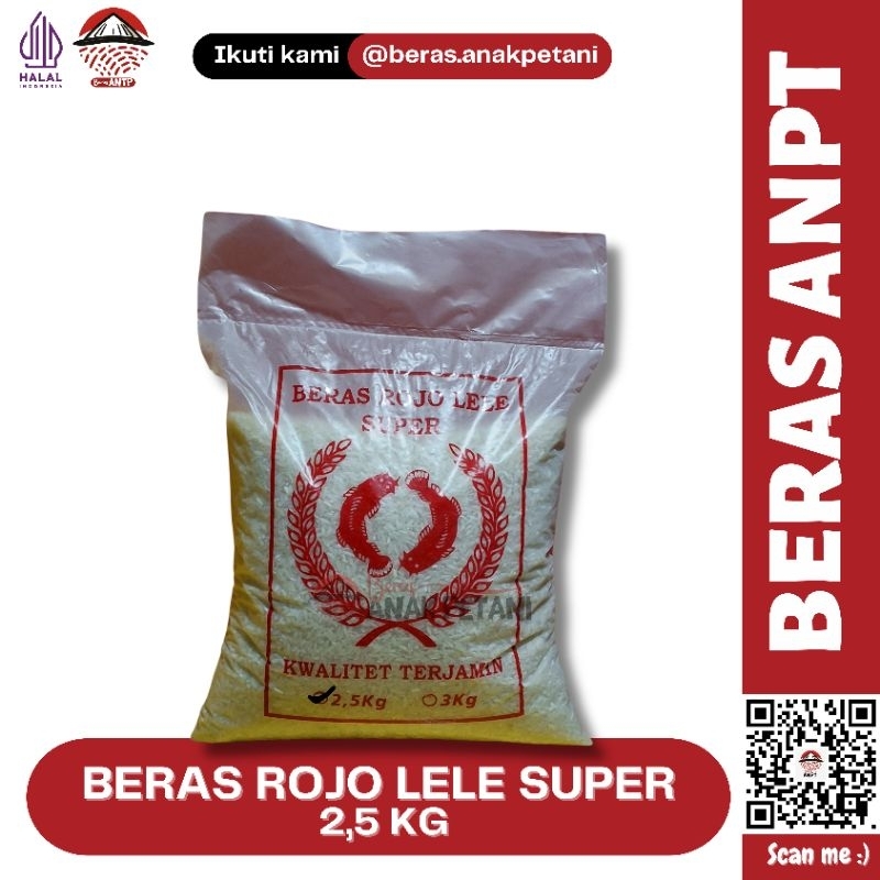 Jual BERAS ROJO LELE SUPER 2,5 Kg / 3 Kg | Shopee Indonesia