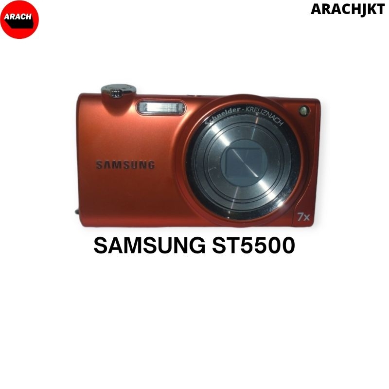 Jual DIGICAM SAMSUNG ST 5500 ORANGE | Shopee Indonesia