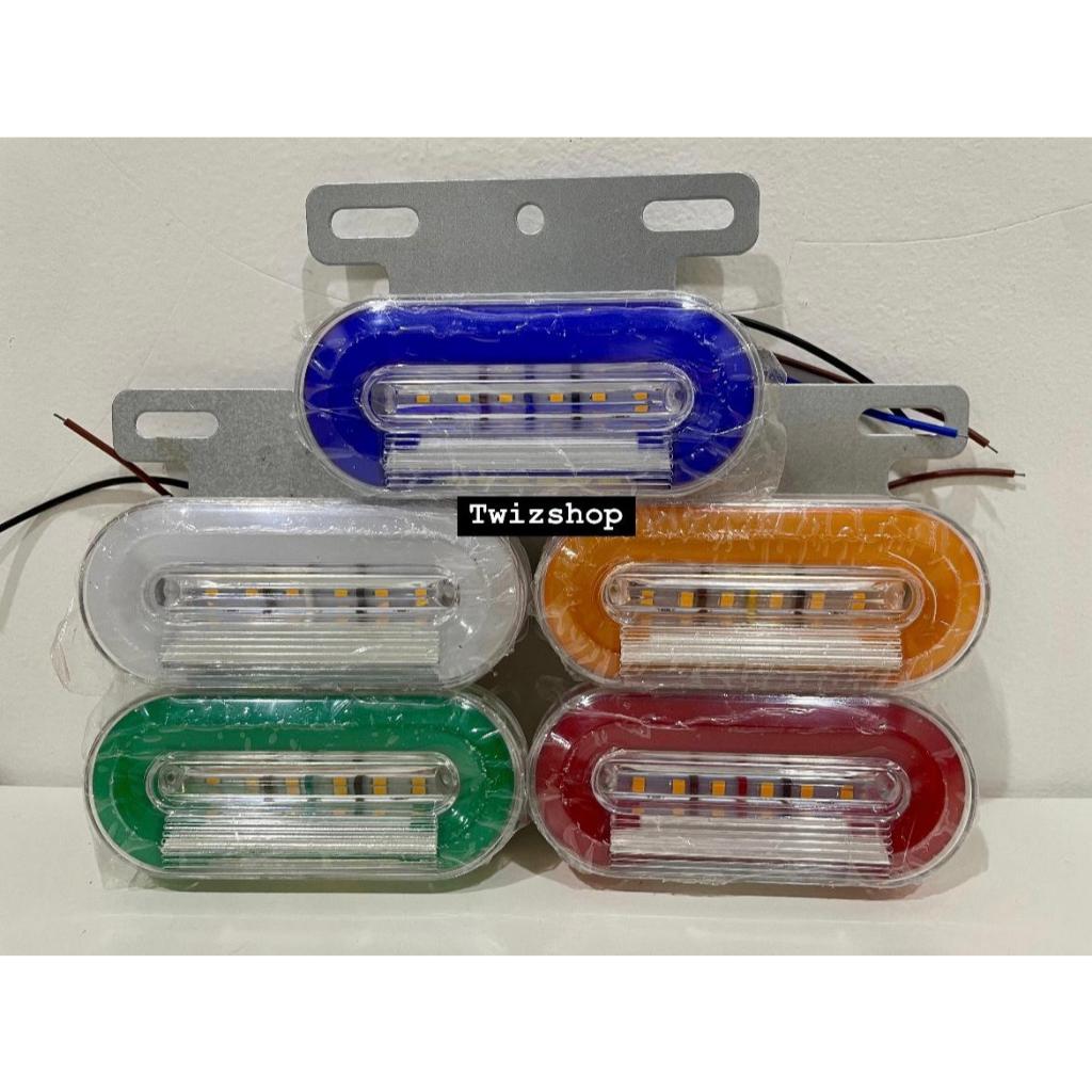 Jual Lampu Bak Truk Oval 12V 24V / LED Variasi Bak Truck Pickup Kontainer 24 Volt 12 Volt ...