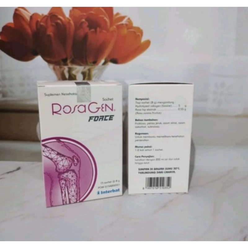 Jual ROSAGEN 15 SACHET ORIGINAL ROSAGEN ASLI OBAT PERSENDIAN TULANG ...