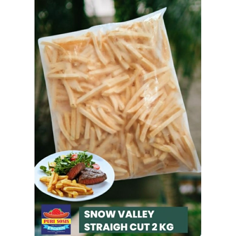 Jual Kentang Snow Valley - FNST Straight Cut 2Kg, Kentang goreng eropa ...