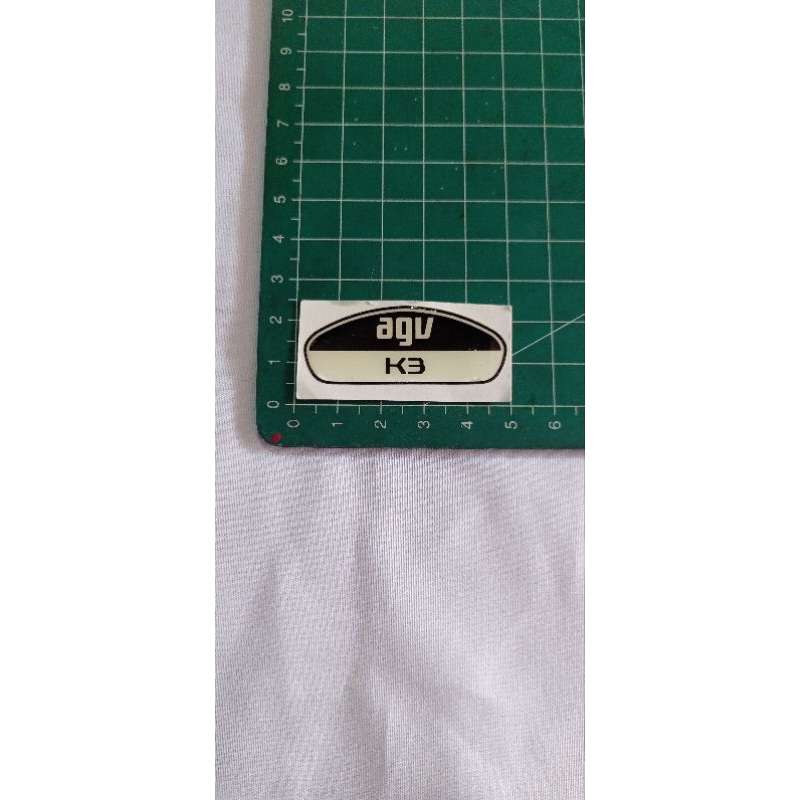 Jual Stiker Helm Timbul Sticker Logo Helm AGV K3 | Shopee Indonesia
