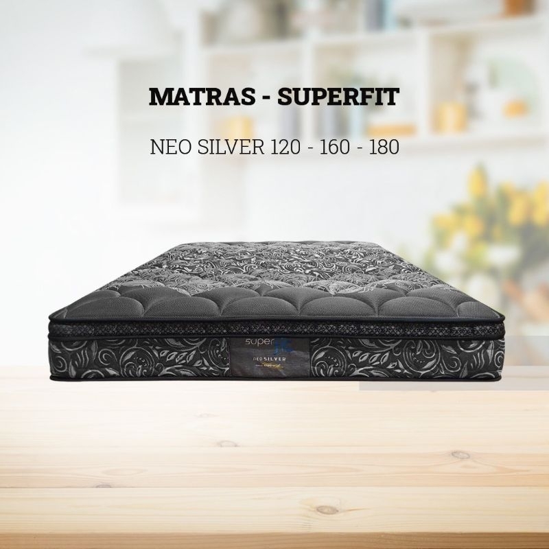 Jual SUPERFIT kasur / matras tipe neo silver 120, 160, 180 | Shopee ...