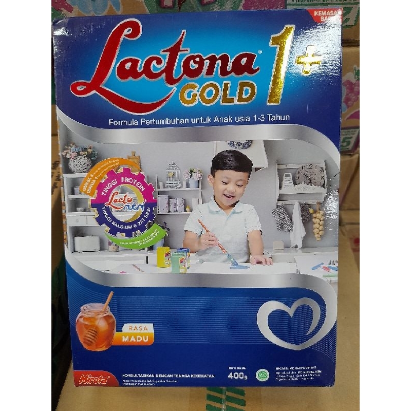 Jual Lactona 1+ gold madu 400g | Shopee Indonesia