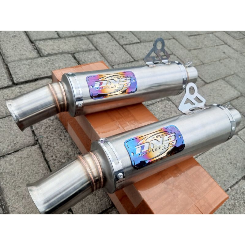 Jual Knalpot racing model corong Medwick leher salemba ceklis fulsistem ...