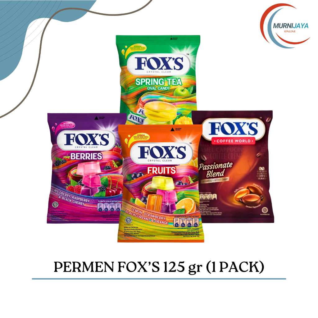 Jual Permen Fox's 125 gr (PACK) | Shopee Indonesia
