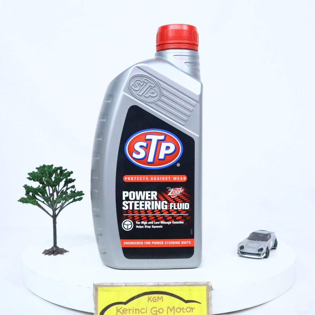 Jual STP Oli Power Steering Fluid Merah 946ml Pelumas Minyak Stir ...