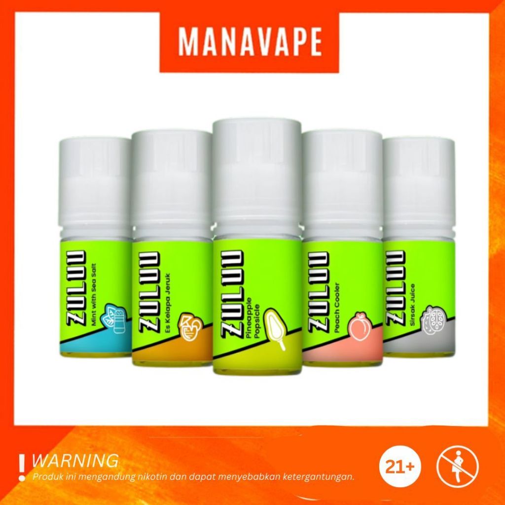 Jual ZULUU SALT NIC 30ML SERIES | Shopee Indonesia