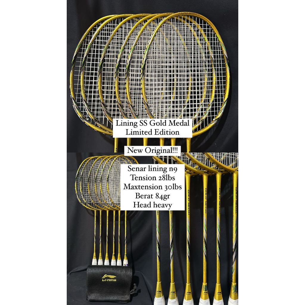 Jual Lining SS Gold Medal Limited Edition | Shopee Indonesia