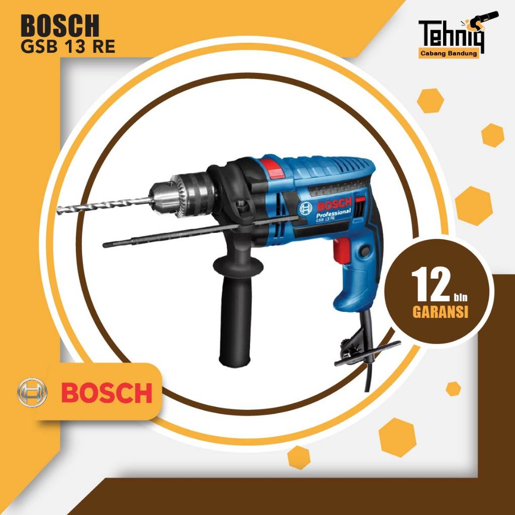 Jual Bosch GSB 13 RE 13mm Impact Drill Hand Tools / Mesin Bor Beton ...