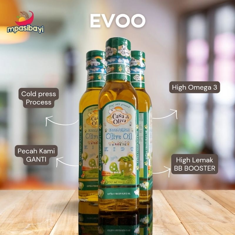 Jual Evoo Casa di oliva kids minyak zaitun mpasi bayi kemasan terbaru ...