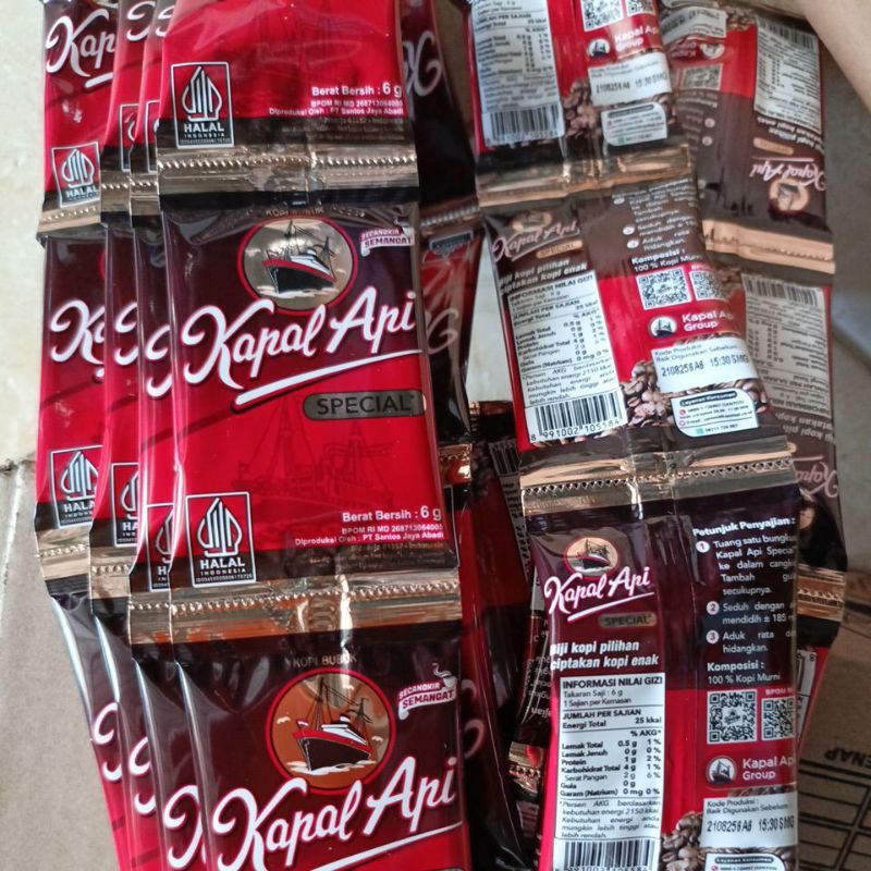 Jual Kopi Kapal Api Mini 1 Renteng 10 bks | Shopee Indonesia