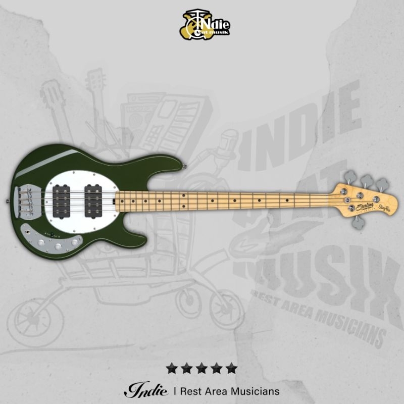 Jual Gitar Bass Sterling SUB Series RAY4 HH 4 string Maple Fretboard ...