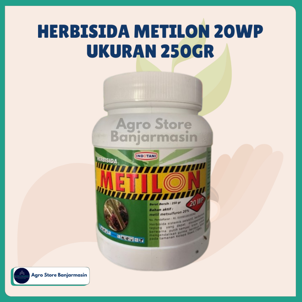 Jual Herbisida Metilon 20WP kemasan 250gr | Shopee Indonesia