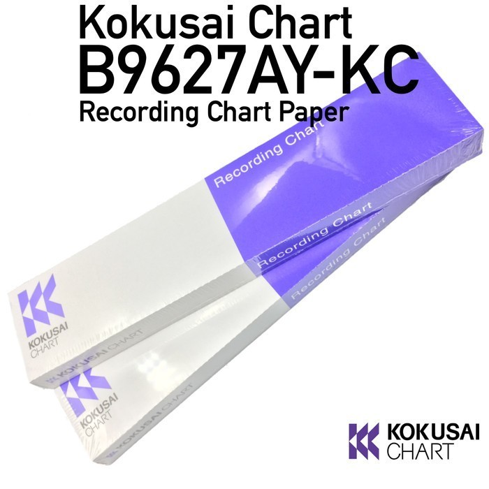 Jual Kokusai Chart B9627AY-KC Recording Chart Paper Yokogawa B9627A ...