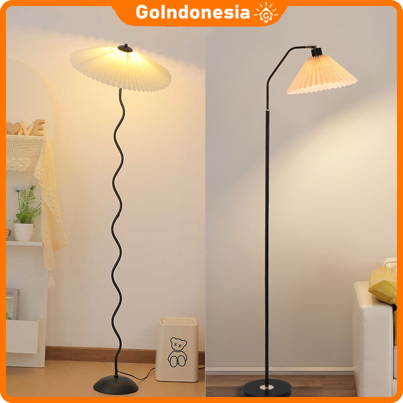 Jual 【Bola lampu gratis】Standing Lampu Lampu Lantai Berdiri Hias Kamar ...