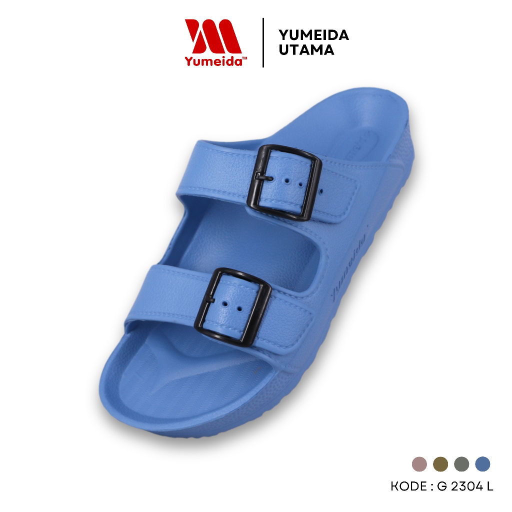 Jual Yumeida G-2304 L - Sandal Pria Slop Laki-Laki Karet Anti Air ...