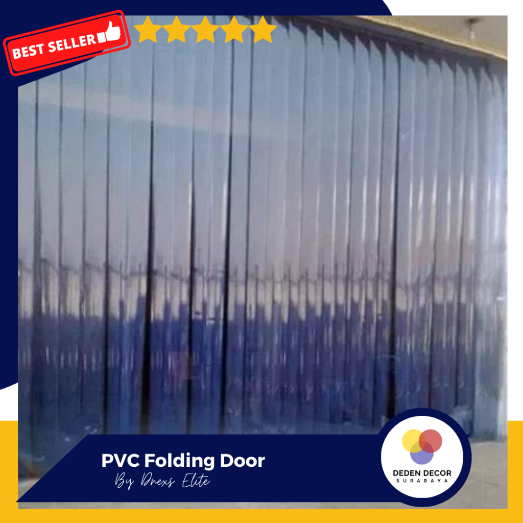 Jual Tirai PVC Curtain Strip Transparan Tirai Pintu Suhu Ruang Anti ...