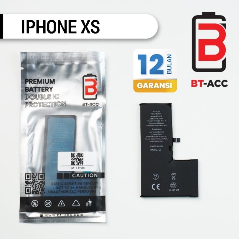 Jual BATTERY BT-ACC IPHONE XS (2.658 mAh) | Shopee Indonesia