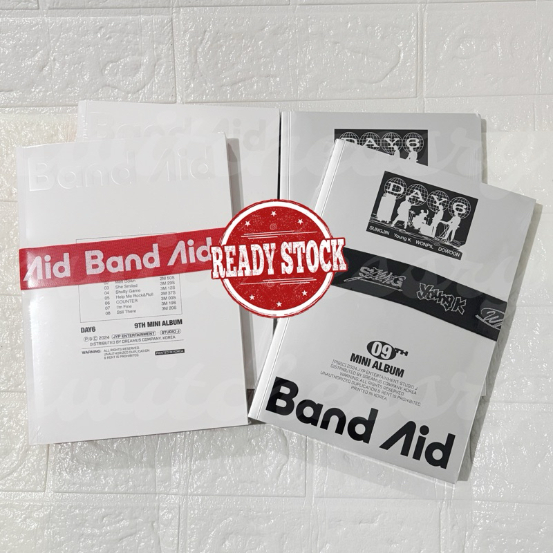 Jual (LAST STOCK) ALBUM DAY6 9TH MINI ALBUM BAND AID SEALED | Shopee ...
