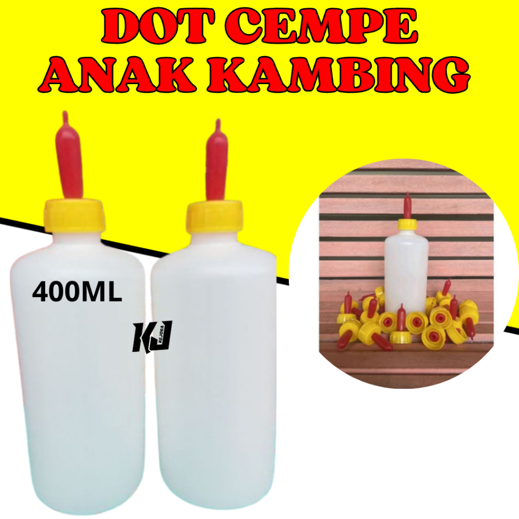 Jual DOT CEMPE ANAK KAMBING DOMBA UKURAN BOTOL 400ML HEWAN PELIHARAAN ...