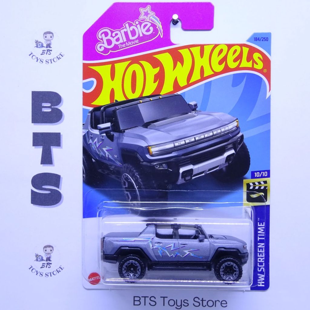 Jual Hot Wheels Barbie 2024 GMC Hummer EV Abu | Shopee Indonesia