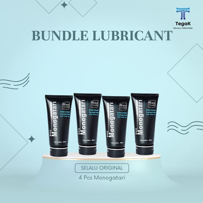 Jual PAKET 4 PCS Lubricant Pelumas Love Monogatari Premium Gel Original ...