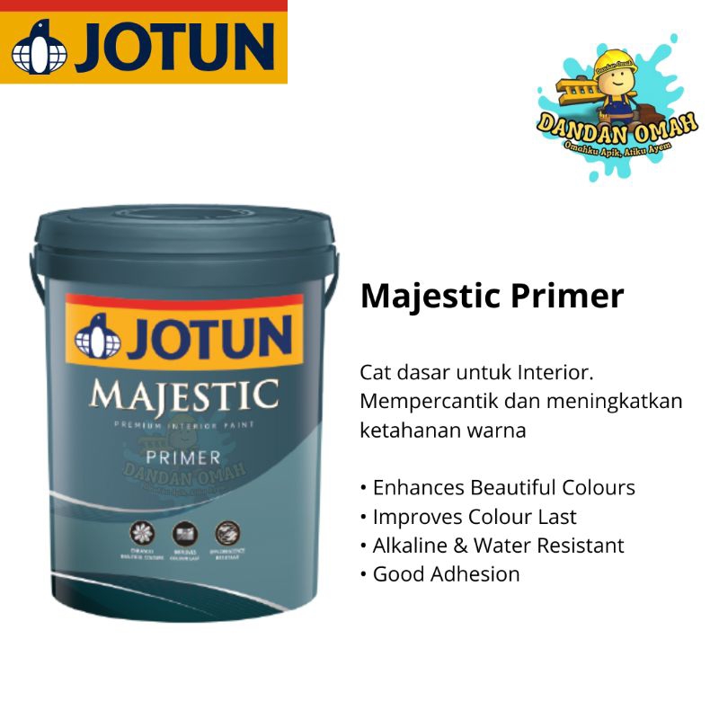 Jual Cat Dasar Tembok Interior / Jotun Majestic Primer / Kualitas Premium / Kemasan 2,5Ltr ...
