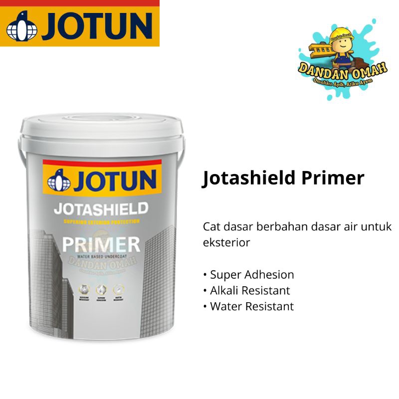Jual Cat Dasar Tembok Eksterior / Jotun Ultra Primer / Jotun Jotashield ...