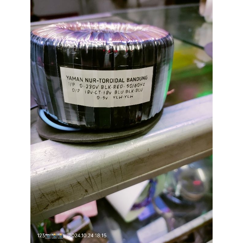 Jual TRAFO TOROIDAL MIXER 18V CT 18V 0 5V | Shopee Indonesia