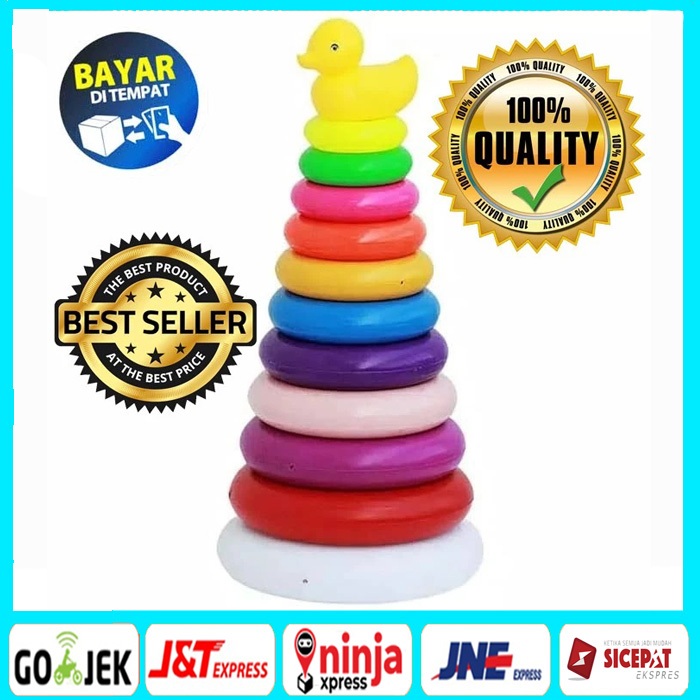 Jual BBS MAINAN RING DONAT BEBEK - MAINAN EDUKASI ANAK Mainan Edukasi ...