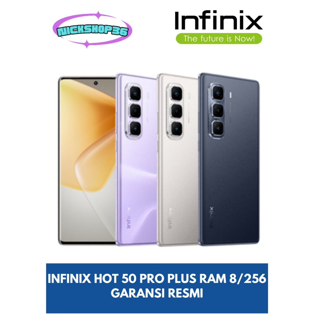 Jual Infinix Hot 50 Pro Plus [8/256 GB] Garansi Resmi Infinix Indonesia ...