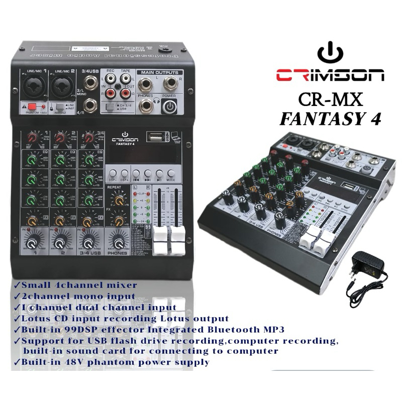 Jual Mixer Crimson CR Fantasy 4 | Shopee Indonesia