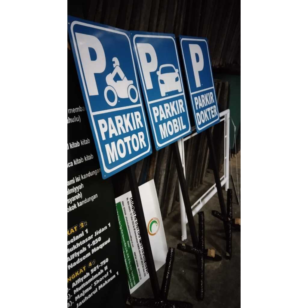 Jual PLANG RAMBU PARKIR CUSTOME | TIANG X PORTABLE | TIANG TANAM 2 ...